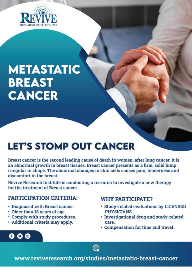 Metastatic Breast Cancer Clinical Research Trials