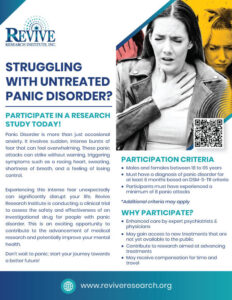 Panic Disorder Clinical Trials In Illinois | Psychiatric Care